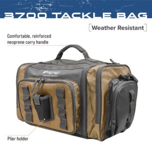 FROGG TOGGS Heavy Duty Fishing Tackle Duffle Bag, Solid Brown Elements, 3700