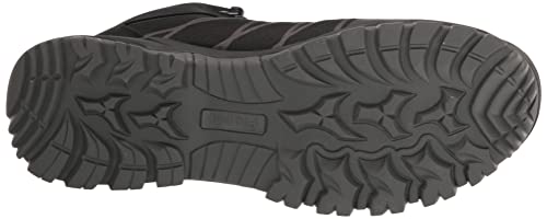 Propét Men's Traverse Hiking Boot, Black/Grey, 10 Wide