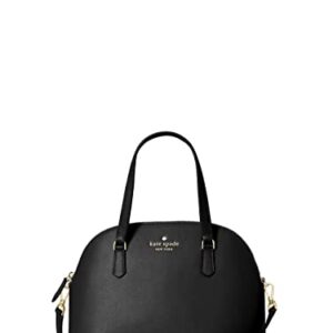 Kate Spade Saffiano Leather Medium Dome Satchel (Black)