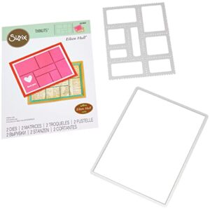 Sizzix Thinlits Die Set 2PK Snail Mail by Eileen Hull, 665869