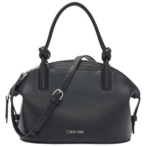 calvin klein tinley top zip satchel