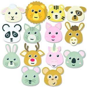 sizzix thinlits die set 20pk build an animal by pete hughes, 665817, multicolor