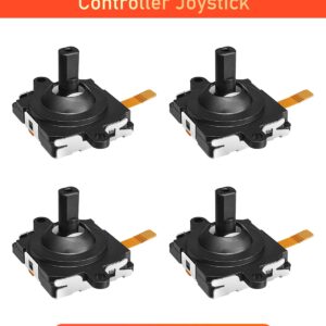 Analog Joystick Repair Kit for Oculus Quest 2 Controller/Meta Quest 2 Controller - Quest 2 Controller Replacement: 4 Joysticks, T5 Screwdriver, Tweezer, Pry Tool, 4 Protective Caps for Oculus 2