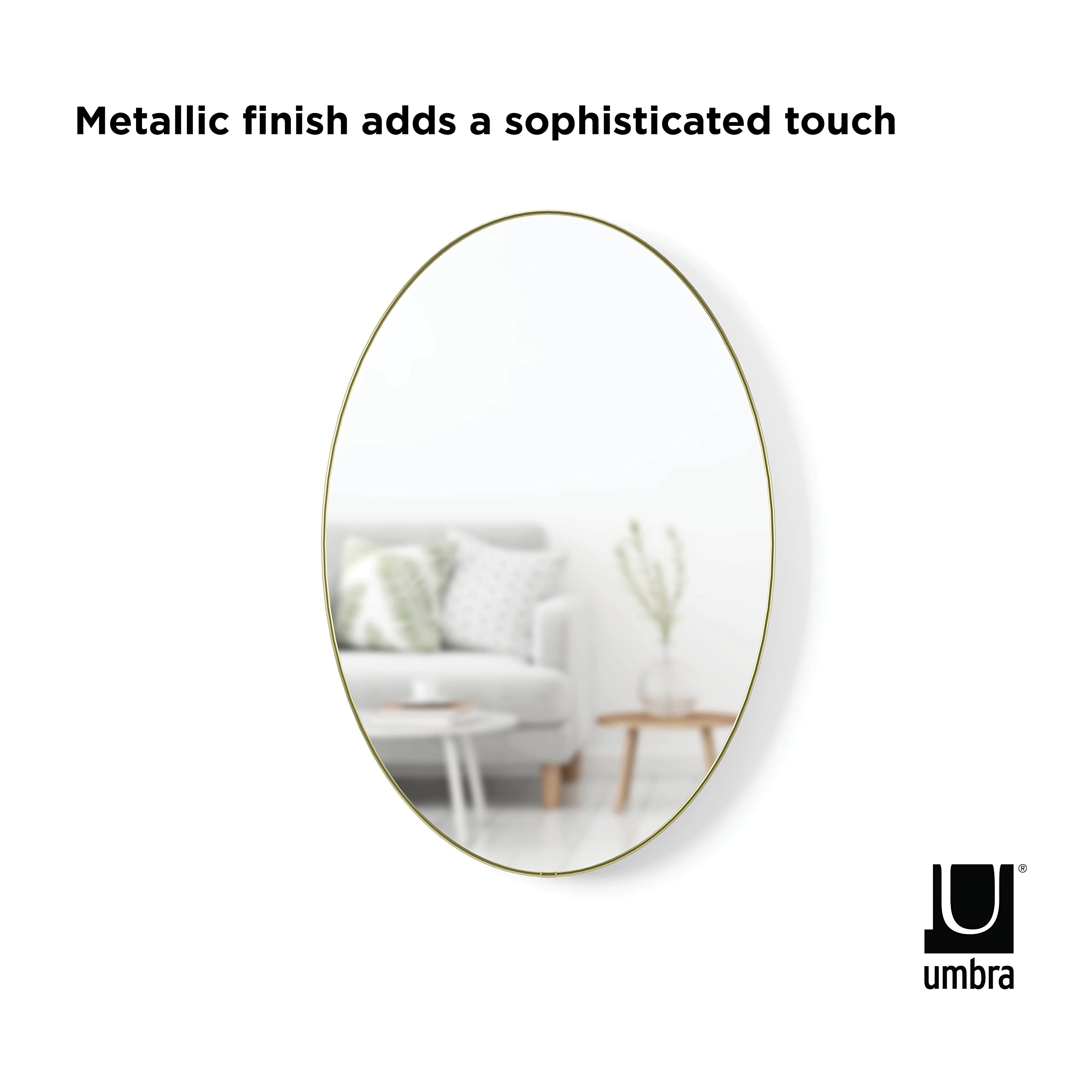 Umbra Hubba Oval Mirror