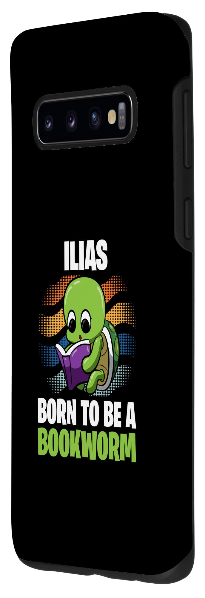 Galaxy S10 Ilias - Born To Be A Bookworm - Personalized Case