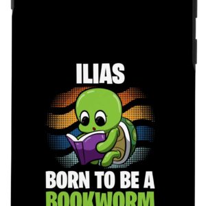 Galaxy S10 Ilias - Born To Be A Bookworm - Personalized Case