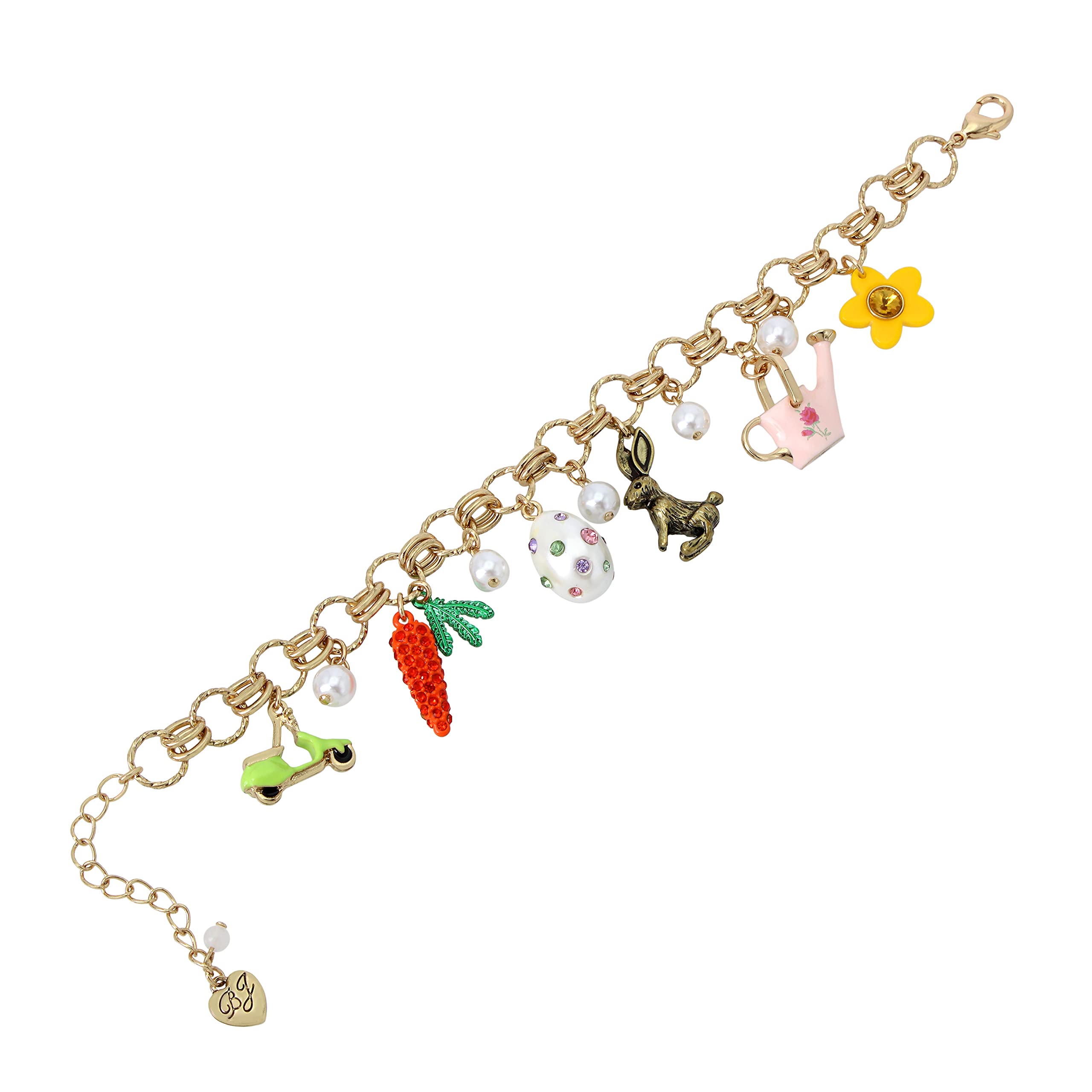 Betsey Johnson Spring Charm Bracelet