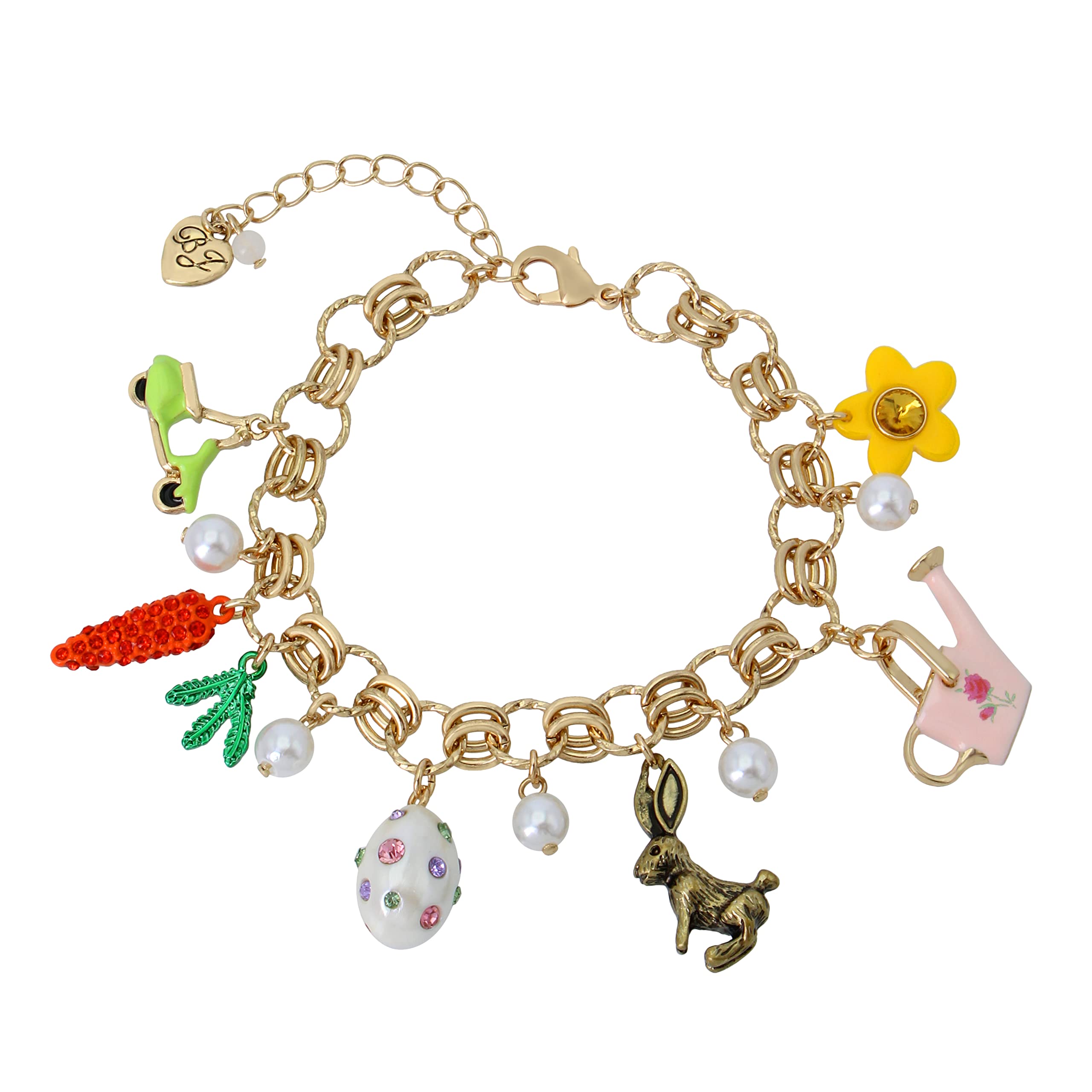 Betsey Johnson Spring Charm Bracelet