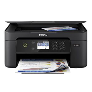 epson expression home xp-4105 wireless small-in-one color inkjet printer, white - print copy scan - 2.4" color lcd, 10 ppm, 5760 x 1440 dpi, hi-speed usb, auto 2-sided printing, voice activated