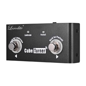 lerodite page pedal turner, external pedal controller,music score control the turning function page up page down for guitar effect pedal,tablet,mobile phone