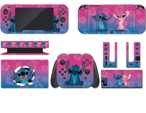 sadskins full wrap skin for switch anime switch protector skin cover matte vinyl decal stickers（only switch standard）