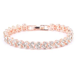 roman style woman crystal diamond bracelets gifts