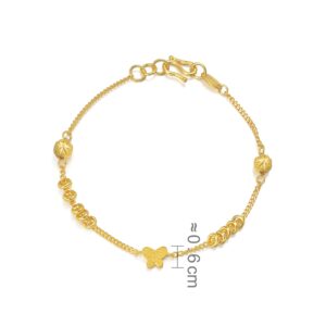 CHOW SANG SANG 999.9 24K Gold Price-by-Weight 5.24g Gold Bracelet 50737B