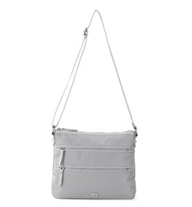 the sak womens esperato recycled nylon crossbody, light grey, one size us