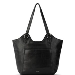 The Sak womens Sierra Leather Shopper, Black Ii, One Size US