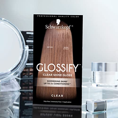 Schwarzkopf Glossify Customizable Color Gloss, Clear