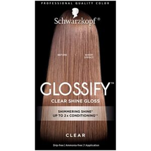 schwarzkopf glossify customizable color gloss, clear