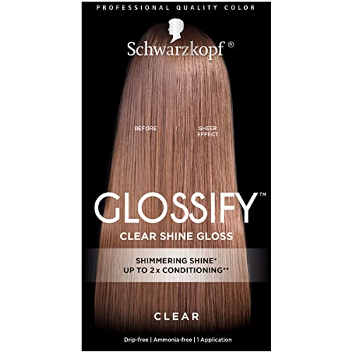 Schwarzkopf Glossify Customizable Color Gloss, Clear