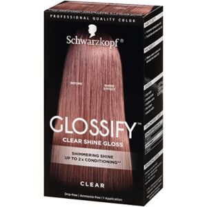 Schwarzkopf Glossify Customizable Color Gloss, Clear