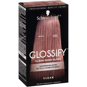 Schwarzkopf Glossify Customizable Color Gloss, Clear