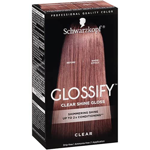 Schwarzkopf Glossify Customizable Color Gloss, Clear