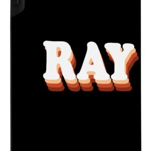 iPhone XS Max Ray Family Name Outfit Personalized Last Name Vacation Case