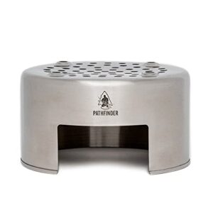 the pathfinder school stainless steel pot and pan stove