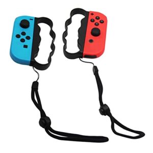 switch boxing grips handle hand grips with wrist straps for nintendo switch ns joycon controller gamepad fitness boxing