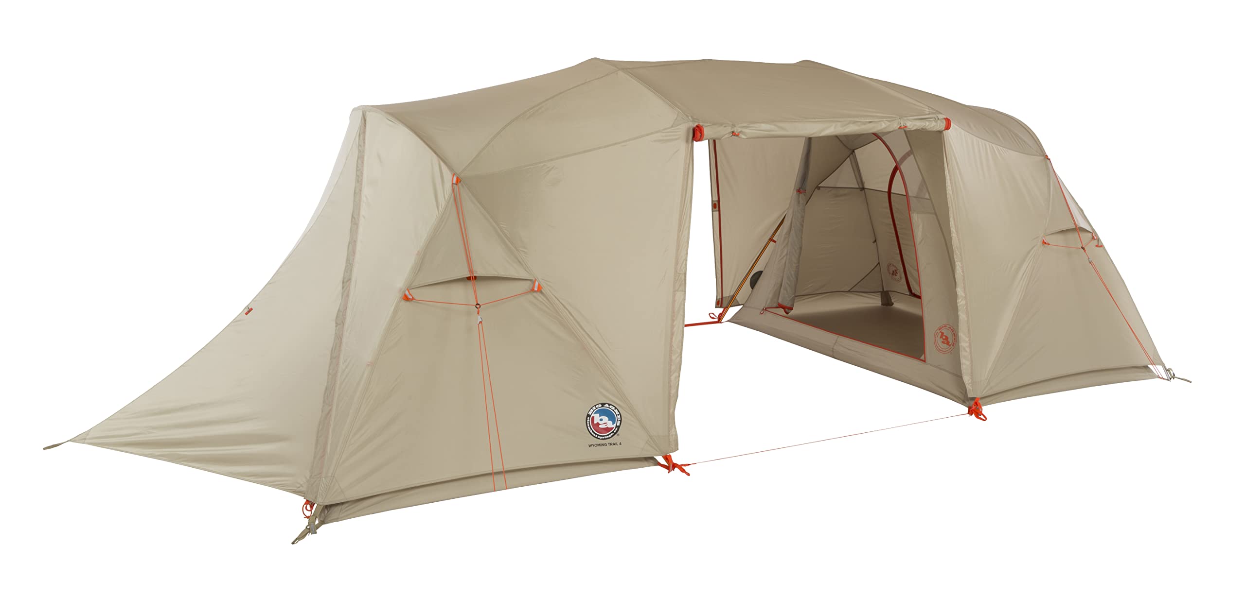 Big Agnes Wyoming Trail Camp Tent, 4 Person (Olive)