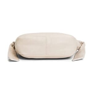 Frye Womens Nora Knotted Crossbody Bag, Cream, One Size US