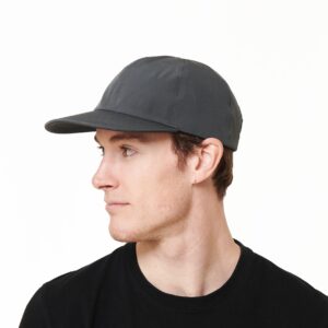 Western Rise Versa Men's Hat. Packable, Waterproof and Stretchy Designed for Maximum Versatility Charcoal