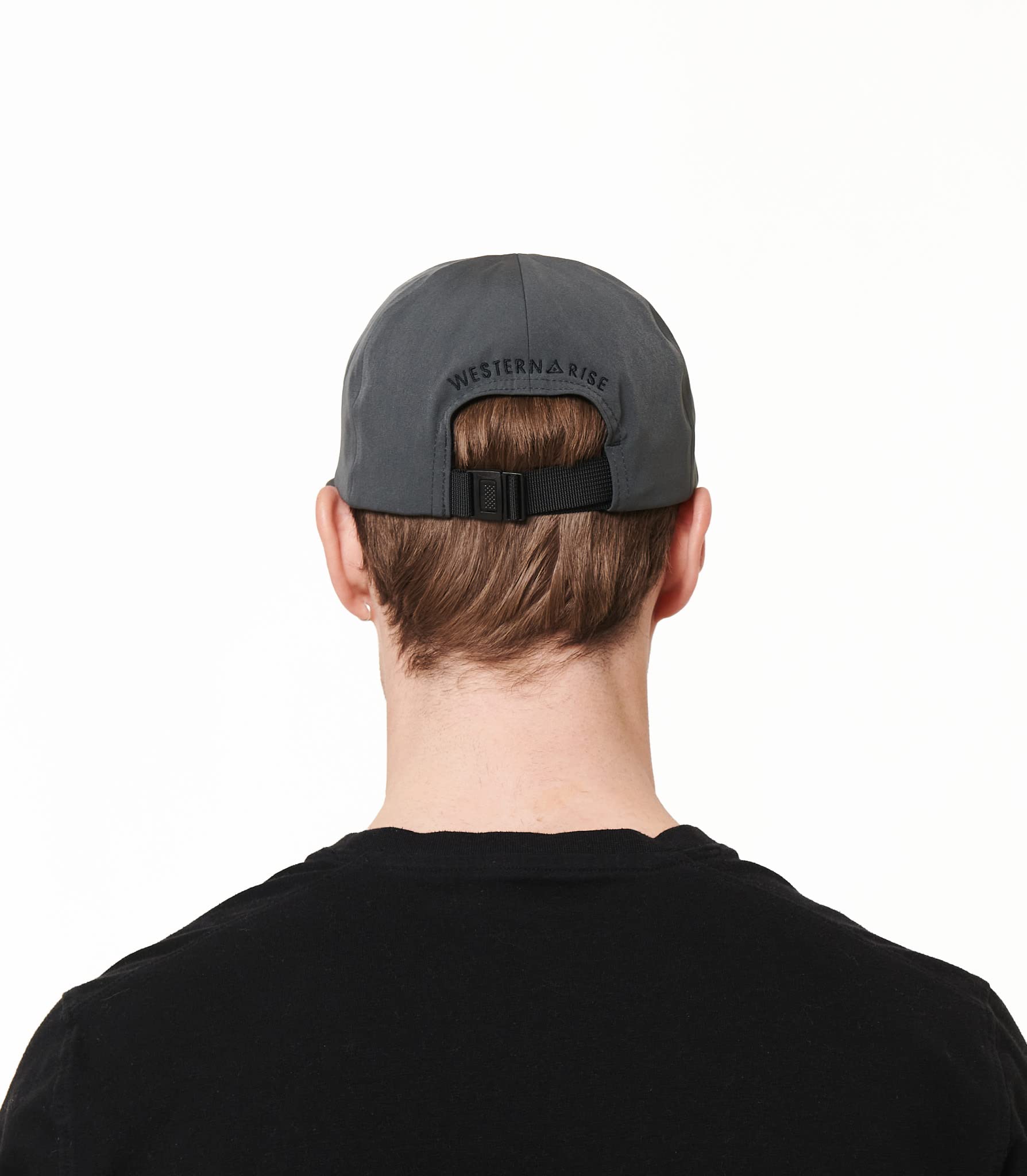 Western Rise Versa Men's Hat. Packable, Waterproof and Stretchy Designed for Maximum Versatility Charcoal