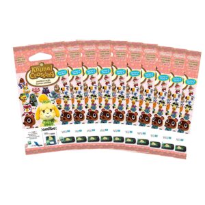 10 x animal crossing amiibo cards series 4 - 30 cards total