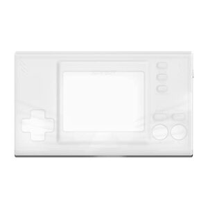 PlayVital Semi-Transparent Clear Silicone Cover Protective Case Skin for Game & Watch: The Legend of Zelda w/ 2 Pcs Screen Protectors