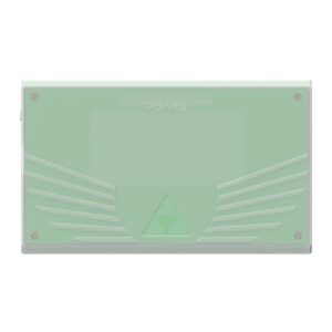 PlayVital Semi-Transparent Clear Silicone Cover Protective Case Skin for Game & Watch: The Legend of Zelda w/ 2 Pcs Screen Protectors