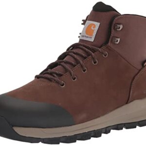 Carhartt Men's Outdoor WP 5" Alloy Toe Hiker Boot Hiking, Dark Brown, 11