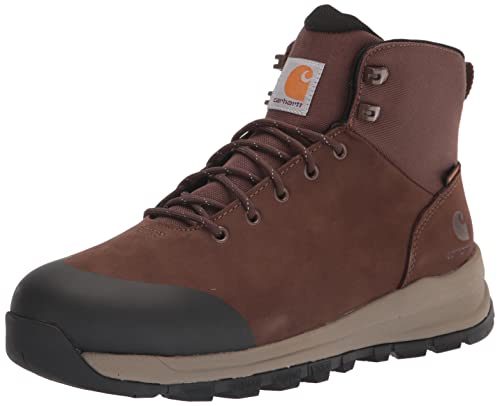 Carhartt Men's Outdoor WP 5" Alloy Toe Hiker Boot Hiking, Dark Brown, 11