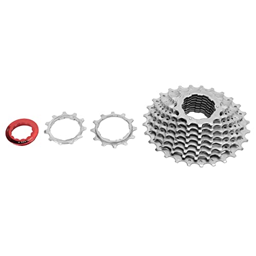 Shanrya Bike Cassette Sprocket, Accurate Gear Ratio 28T 10 Speed Low Noise Bicycle Freewheel for Road Bike