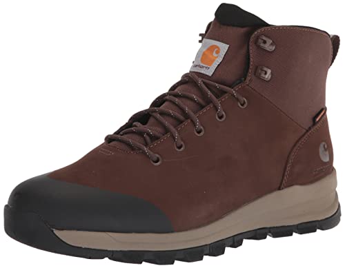 Carhartt Men's Outdoor WP 5" Soft Toe Hiker Boot FH5020-M, Dark Brown, 8.5 W