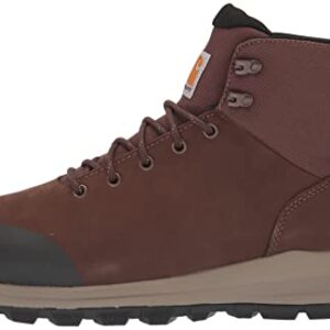 Carhartt Men's Outdoor WP 5" Alloy Toe Hiker Boot Hiking, Dark Brown, 11