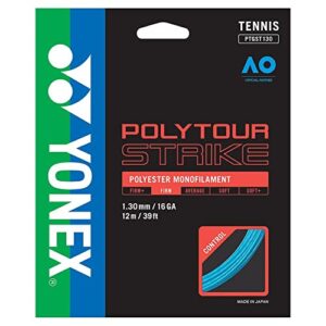 yonex poly tour strike tennis string blue