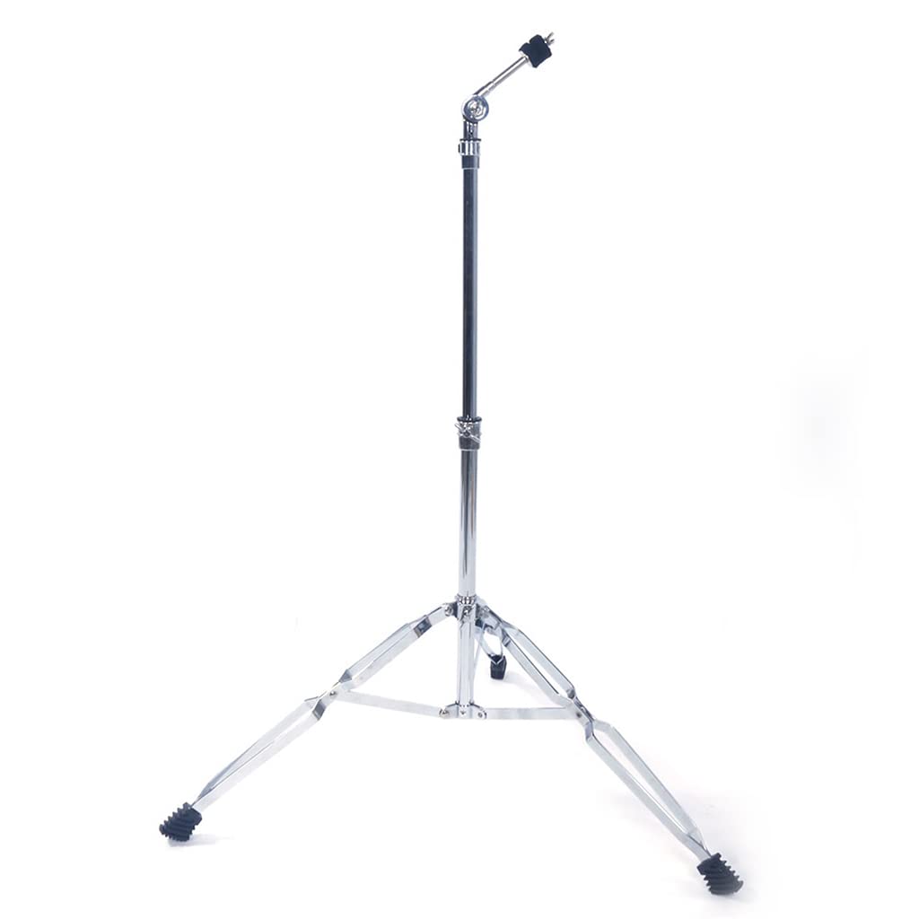 Boom Cymbal Stand Double Braced Adjustable Height 27.5"-52.7", Heavy Duty Double Braced Legs, Medium Weight Boom Stand with Gearless Cymbal Tilter (US Spot)