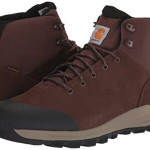 Carhartt Men's Outdoor WP 5" Soft Toe Hiker Boot FH5020-M, Dark Brown, 8.5 W