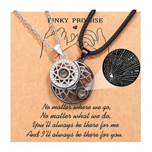 upromi couples gift ideas, matching necklace for couple gifts i love you couples stuff cute birthday anniversary sweetest wedding christimas valentines day gifts for him her boyfriend girlfriend