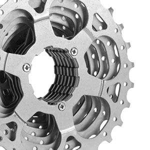 Shanrya Bike Cassette Sprocket, Accurate Gear Ratio 28T 10 Speed Low Noise Bicycle Freewheel for Road Bike