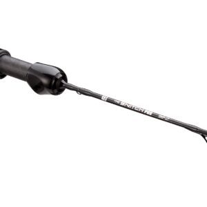 13 FISHING - The Snitch Pro - Ice Fishing Rod - 32" with Flex-Core Quick Action Tip - SNP-32 ,Black