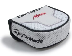 taylormade ghost tour manta mallet putter headcover, center shaft