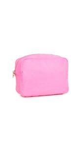 stoney clover lane women's classic large pouch, bubble gum, pink, one size