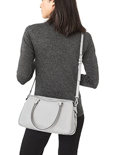 Kate Spade New York Pebbled Leather Mimi Satchel (Nimbus Grey)