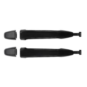 gledewen sliding door handles exterior, compatible with 2004-2010 toyota sienna, rear outside left driver & right passenger side | replace# 6921308020, 6922708040, 82496 outer handle